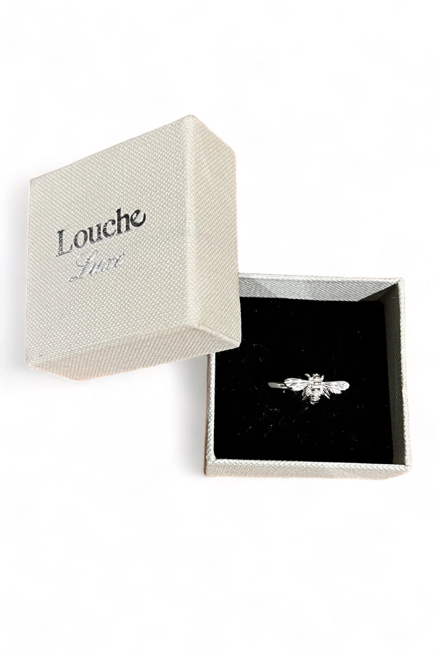 Elizabeth Bee Silver Ring – Louche