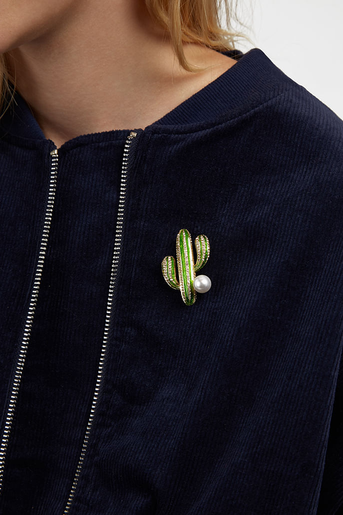 Haggi Cactus Brooch – Louche
